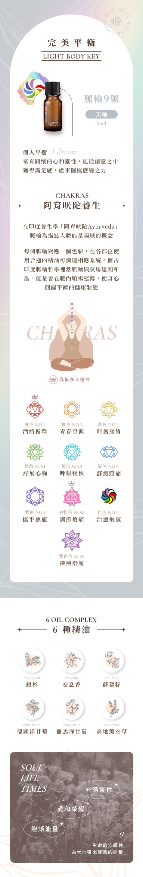 脈輪9號 完美平衡 – Relaxland
